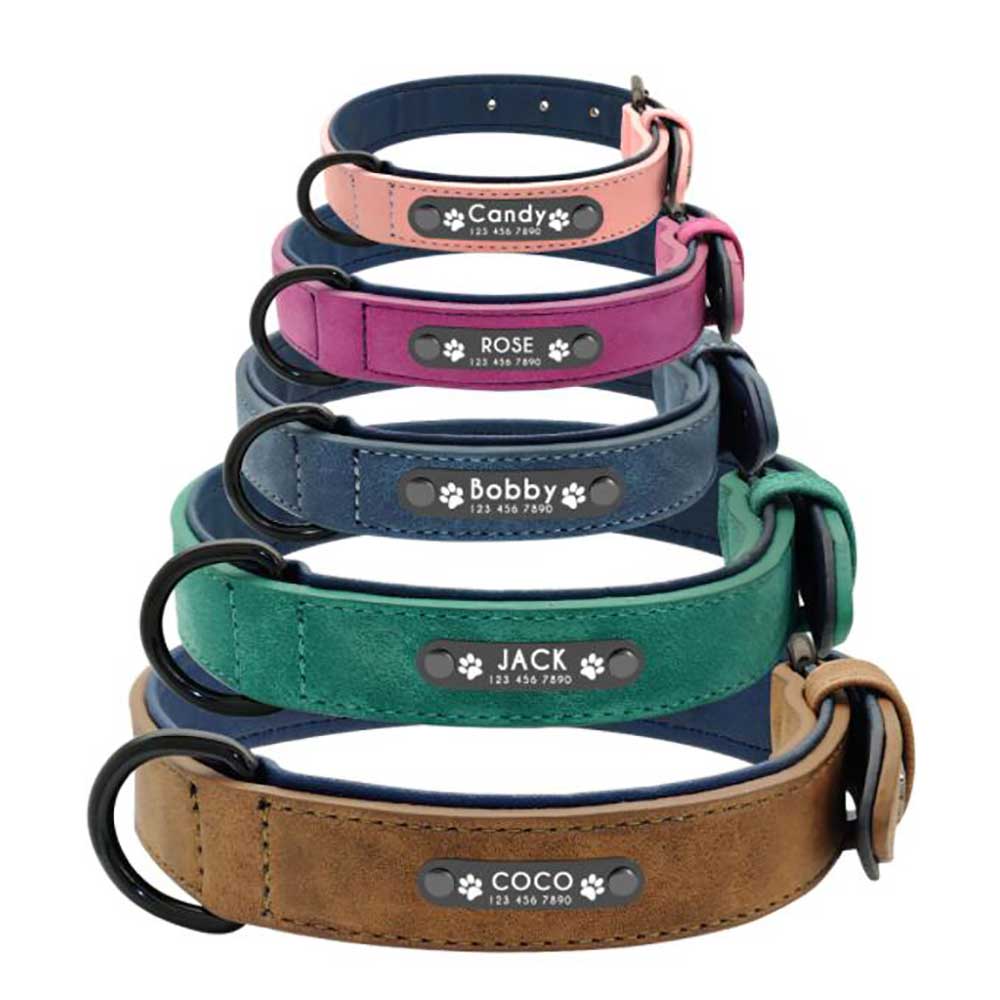 Leather Dog Collar – Marble Rich - The World's Souvenir & Gift Company ...